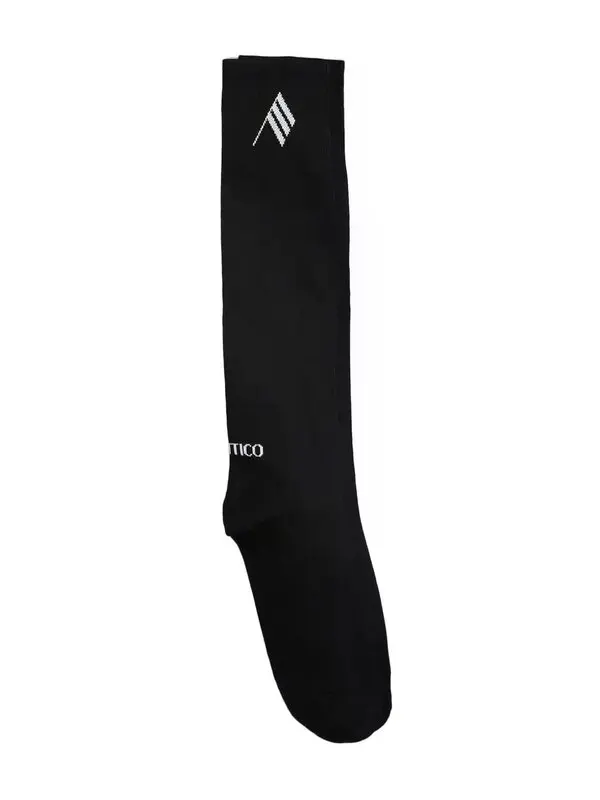 Attico Logo-embroidered Ankle Socks