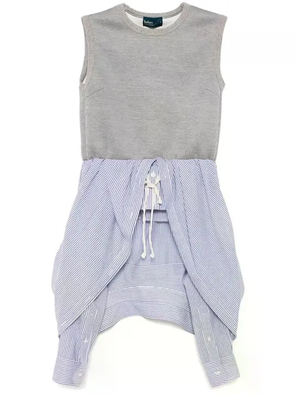 Kolor Sleeveless Panelled Top - Blue