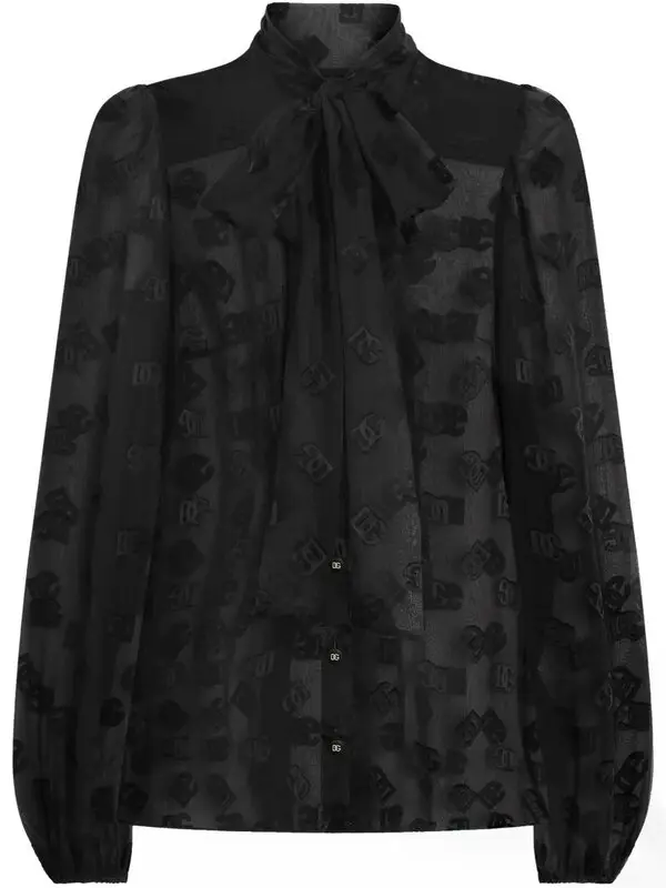 Dolce & Gabbana Logo-print Blouse