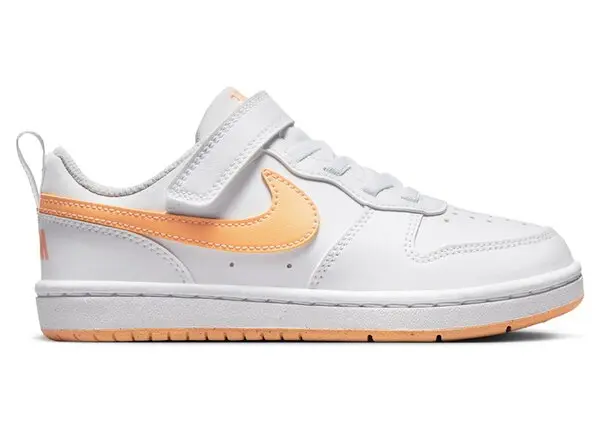 Nike Court Borough Low Recraft Sneakers - White/peach Cream