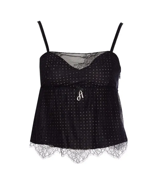 ANIYE BY Leonie Crop Top - Blue