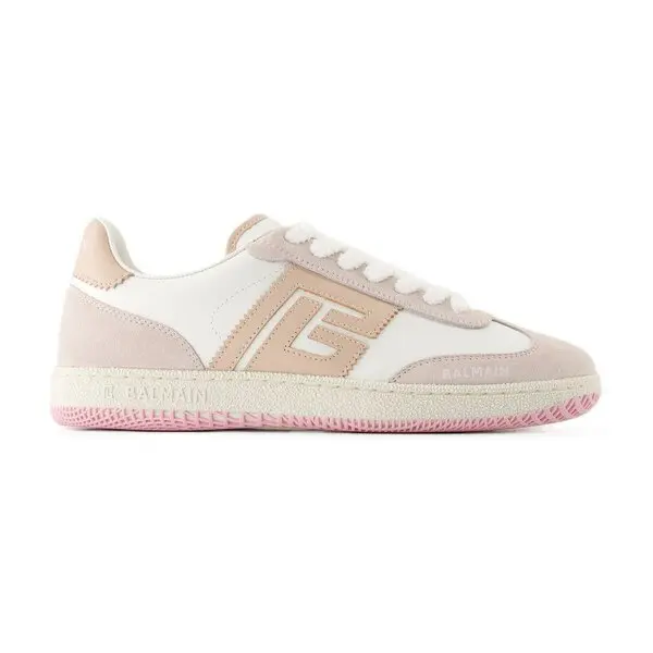 Balmain Swan Sneakers - Beige