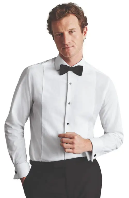 CHARLES TYRWHITT Bib Front Evening Shirt