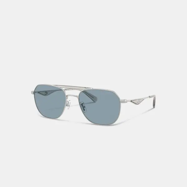 Coach Navigator Sunglasses With C Hardware - Blue