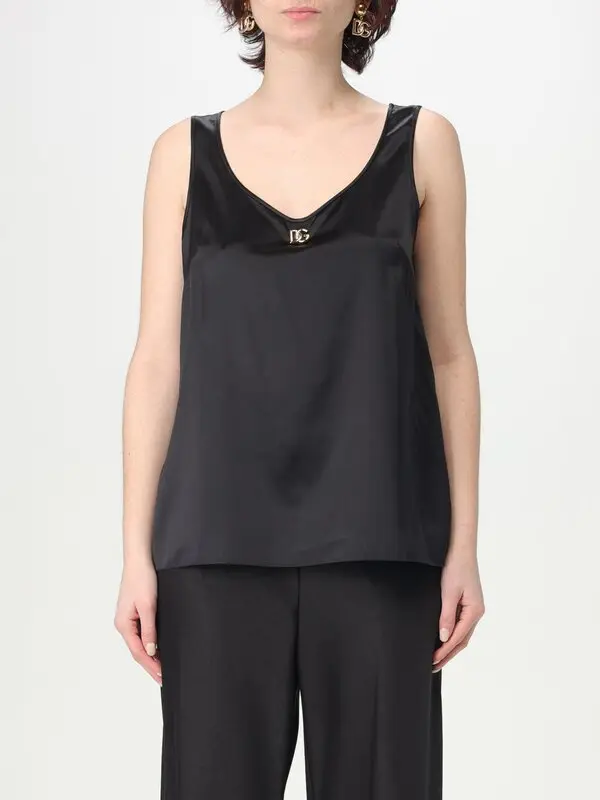 Dolce & Gabbana Sleeveless Top - Black