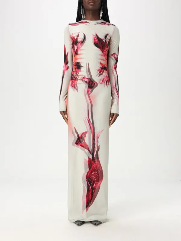 Jean Paul Gaultier Printed Dress - Multicolor