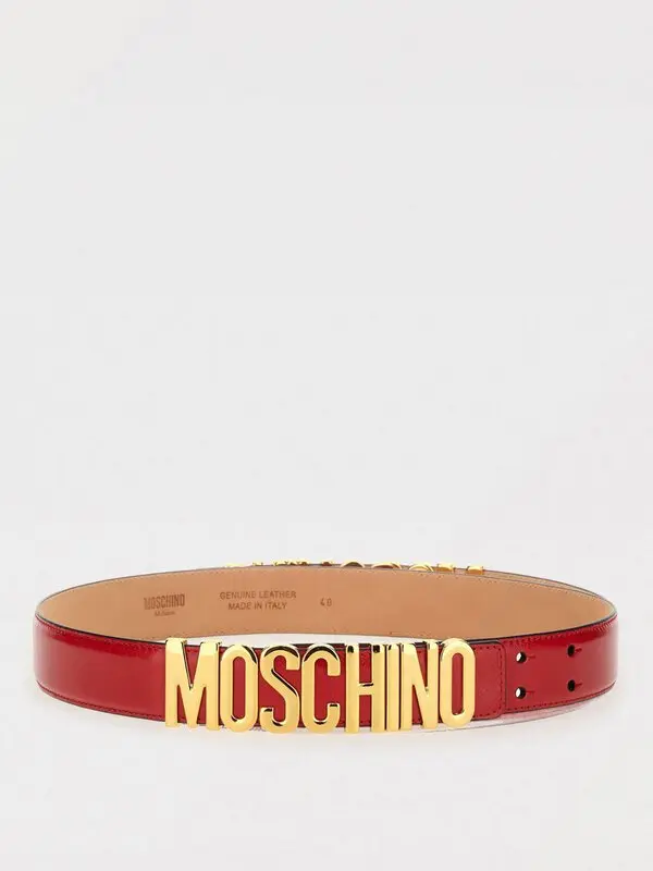 Moschino Belt - Red