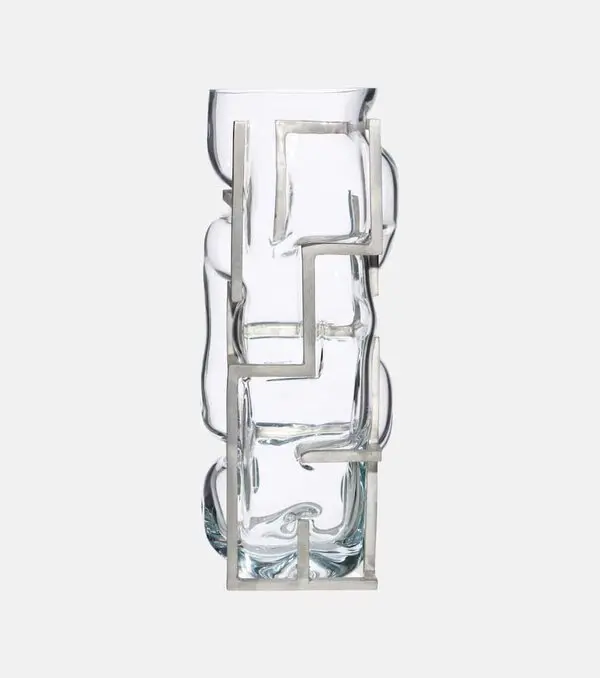 Vanessa Mitrani Brutalist Glass Vase - Neutrals | Editorialist