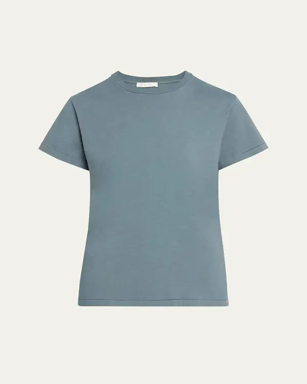 THE ROW Florie Short-sleeve Top - Timouse Grey