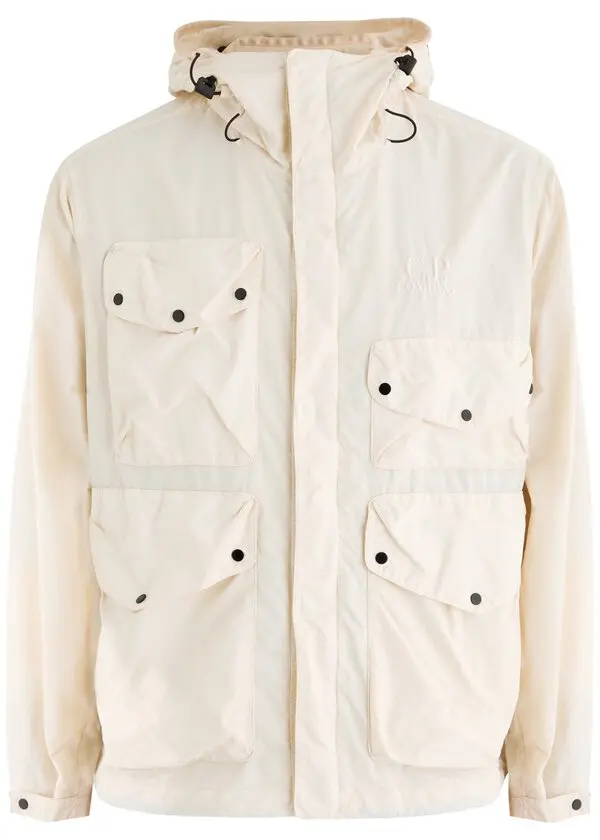 C.P. COMPANY Goggle Hooded Nylon Jacket