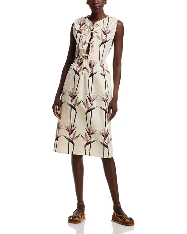 THE LULO PROJECT Hortensia Dress - Birds Of Paradise