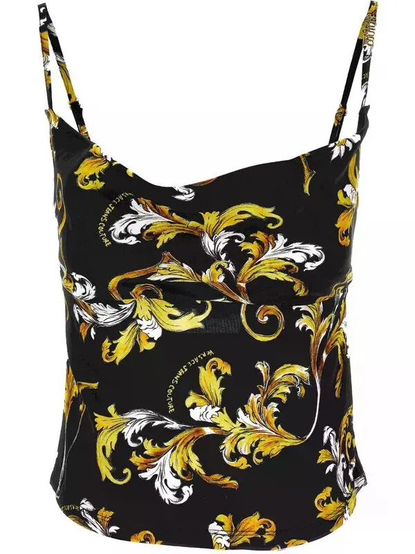 Versace Barocco-print Vest