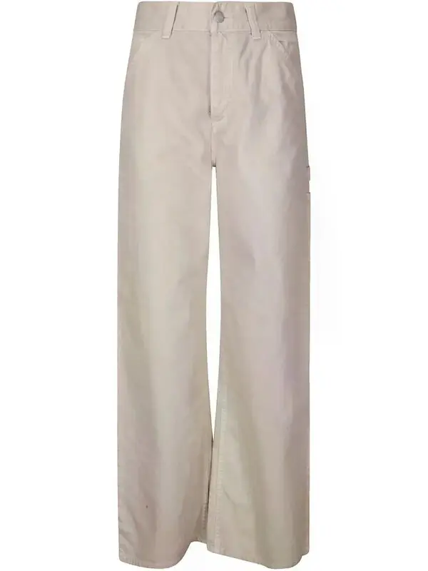 Carhartt Work In Progress Logo-patch Wide-leg Jeans