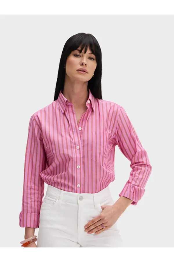 SARAH ALEXANDRA Weekend: Cherry Blossom Shirt - Stripe
