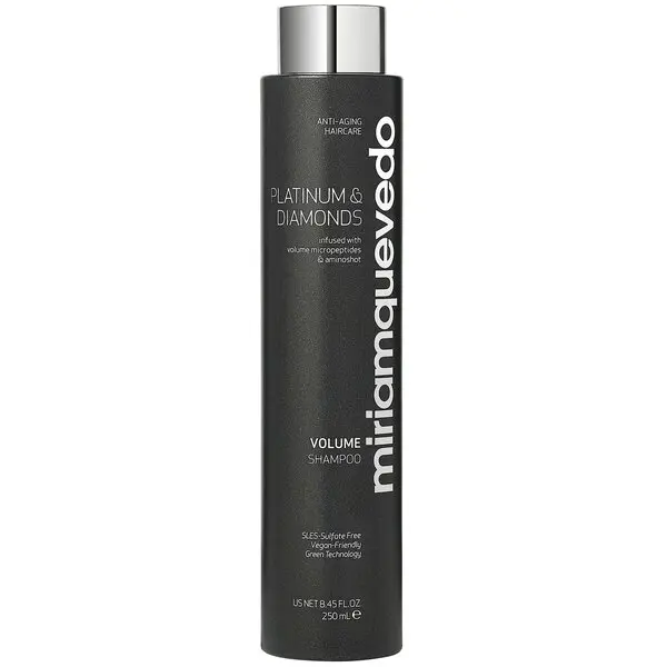 Miriam Quevedo Platinum & Diamonds Volume Shampoo, Us Net 8.45 Fl. Oz
