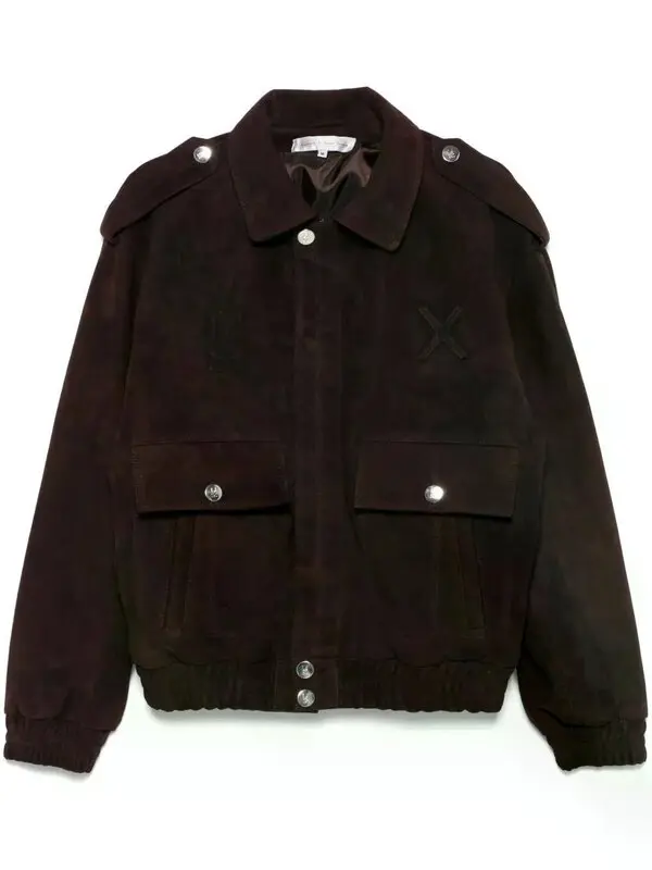 LUDOVIC DE SAINT SERNIN Robert Bomber Jacket - Brown