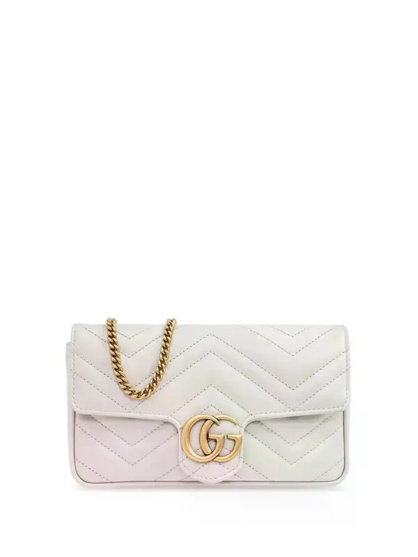 Gucci Gg Marmont Mini Bag - Grey