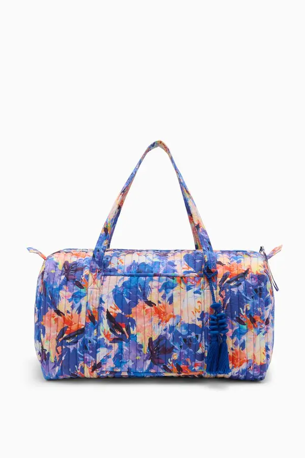 Ulla Johnson Idalia Weekender Duffle Lapis Editorialist