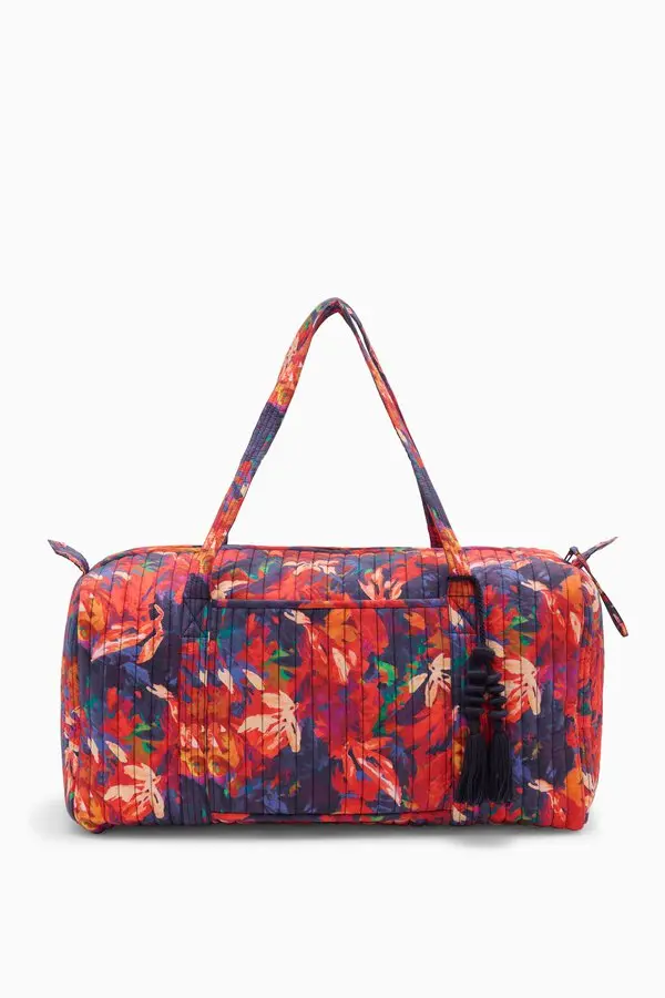 Ulla Johnson Idalia Weekender Duffle Carmine Editorialist