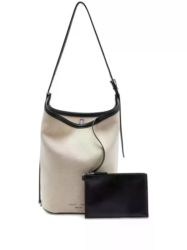 Proenza Schouler Brant Linen Bucket Bag
