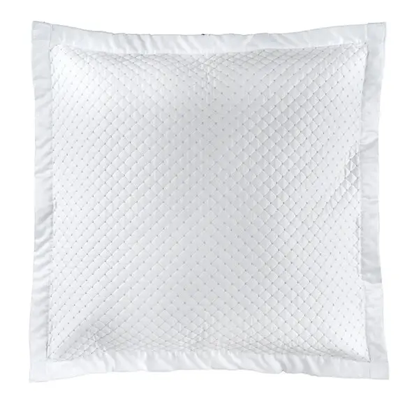 DEA LUXURY LINENS Dea Palm Beach Vicky Quilted Sateen Euro Sham