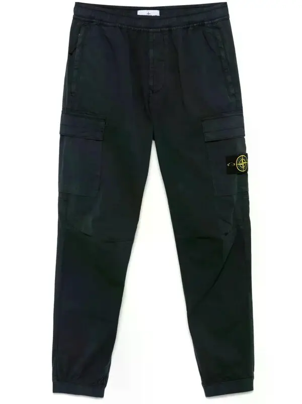 Stone Island Compass-badge Cargo Trousers - Blue