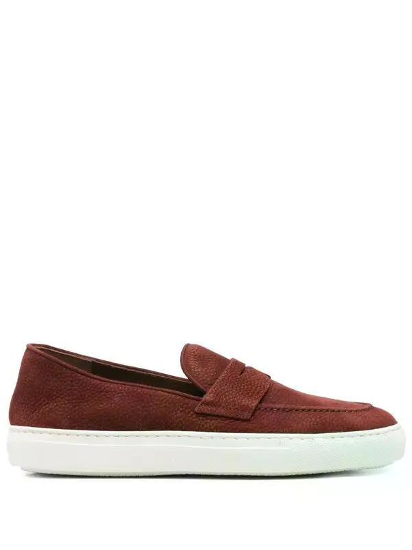 Fratelli Rossetti Suede Loafers - Brown