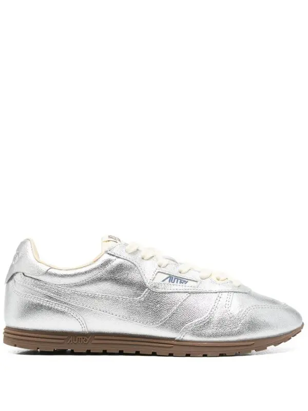 AUTRY Windspin Sneakers - Silver