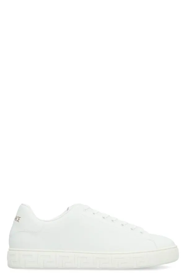 Versace Greca Low-top Sneakers - White