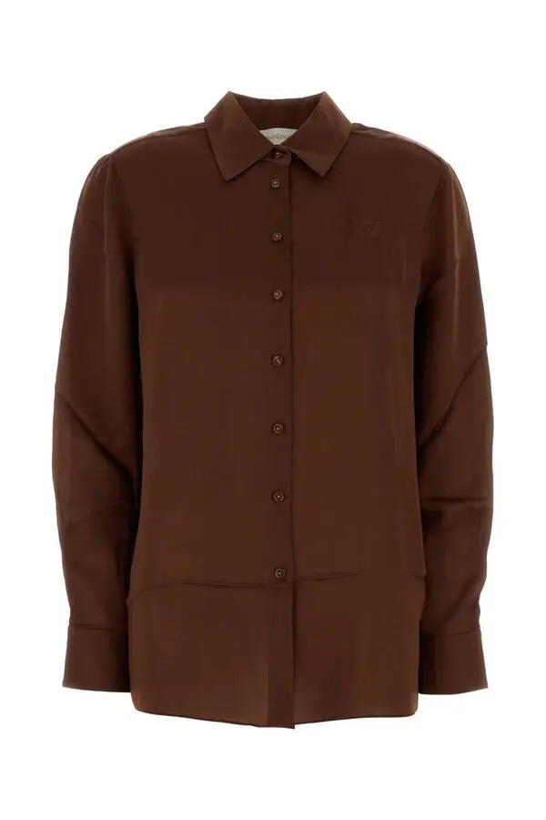 Zimmermann Hypnotic Satin Shirt - Brown