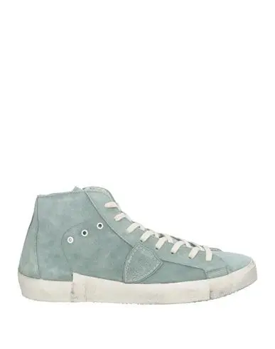 Philippe Model Sky Leather High-top Sneakers - Blue