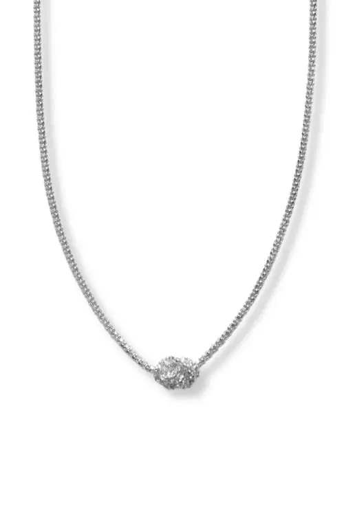 Argento Vivo Knot Necklace