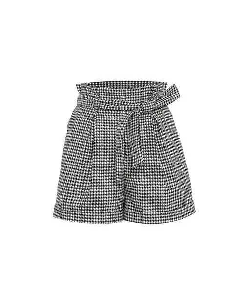 THEO THE LABEL Erato Houndstooth Short