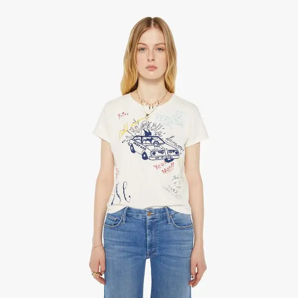 MOTHER The Lil Sinful Keep Out Shirt