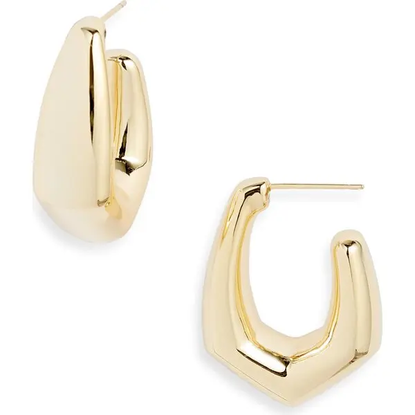 Kendra Scott Small Kaia Hoop Earrings - Gold