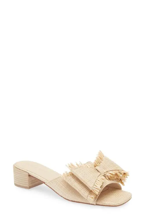 CHOCOLAT BLU Bow Slide Sandal