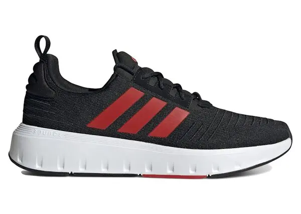 Adidas Swift Run Sneakers - Core Black/better Scarelet Red/cloud White