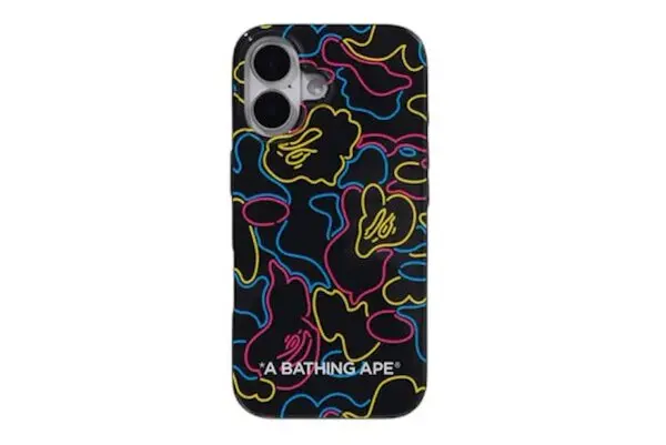 BAPE Neon Camo Iphone 16 Case