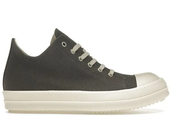 Rick Owens Low Top Sneakers - Dark Dust/milk