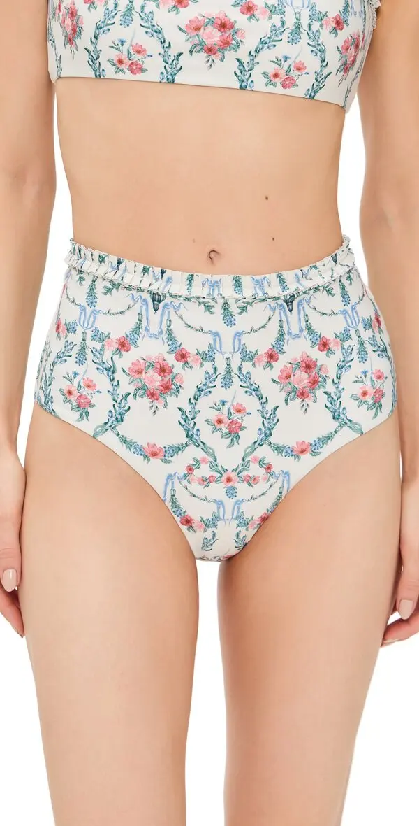 Agua Bendita Nopal Mosqueta Bikini Bottom - Multicolor