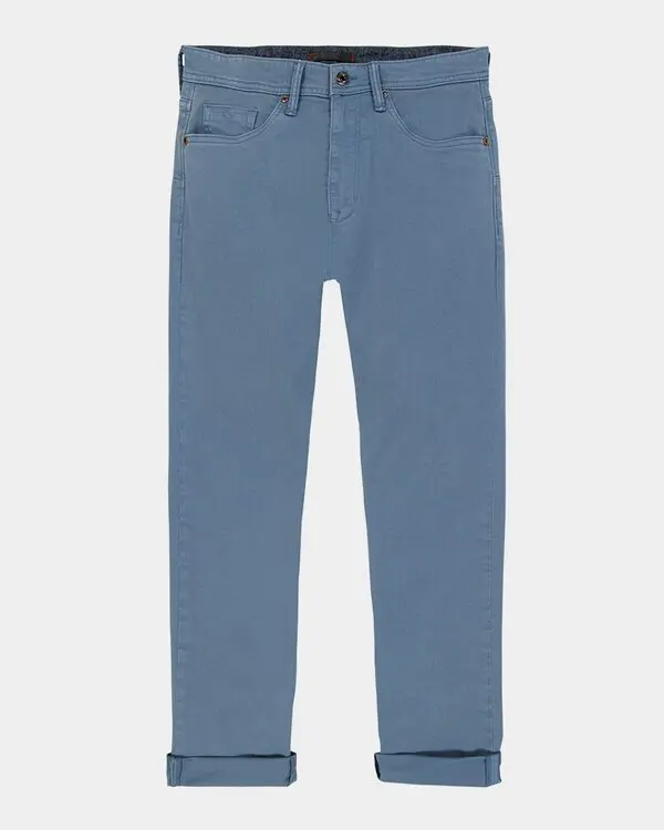 Robert Graham Madsen Five-pocket Denim Pants