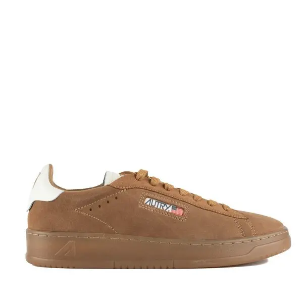 AUTRY Dallas Low Suede Sneakers - Brown