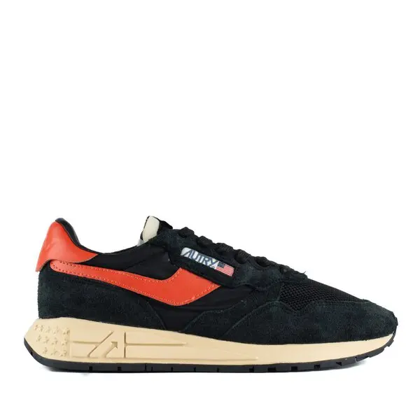 AUTRY Reelwind Low Sneakers - Orange, Black