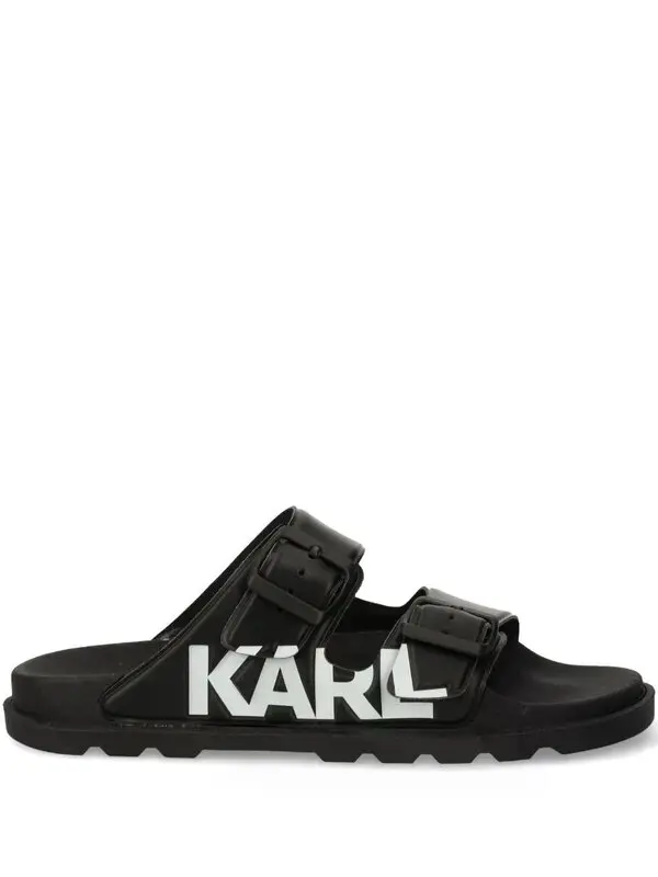 Karl Lagerfeld Logo-print Slides