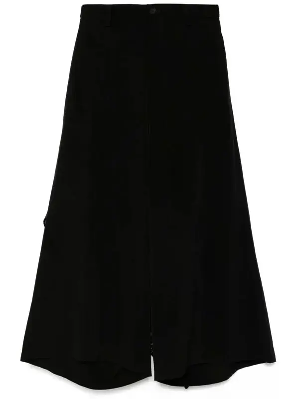 Yohji Yamamoto De Chine Draped Trousers