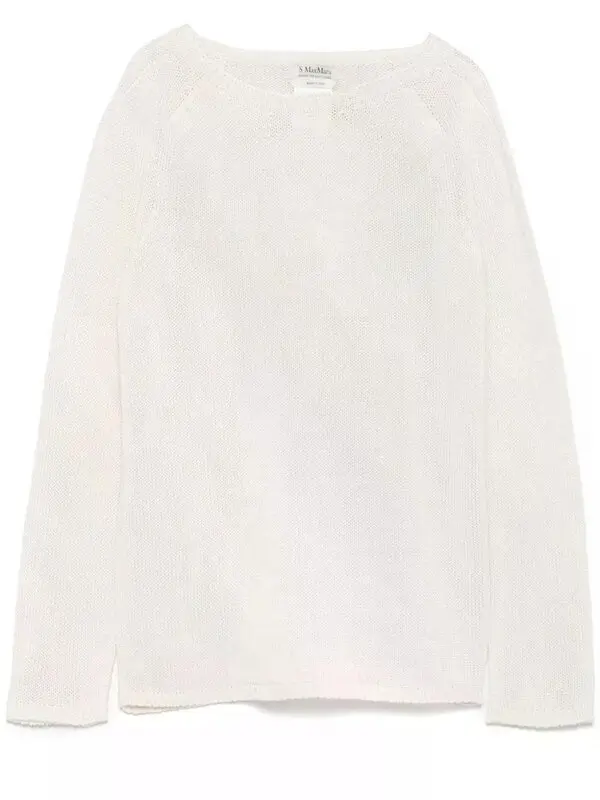 Max Mara Giolino Sweater - White