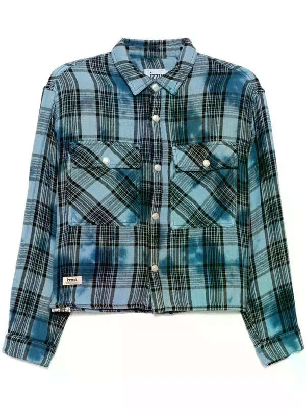 Izzue Checked Shirt - Blue