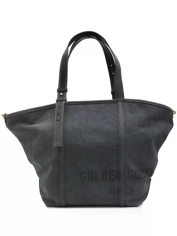 Golden Goose Logo Print Shopper