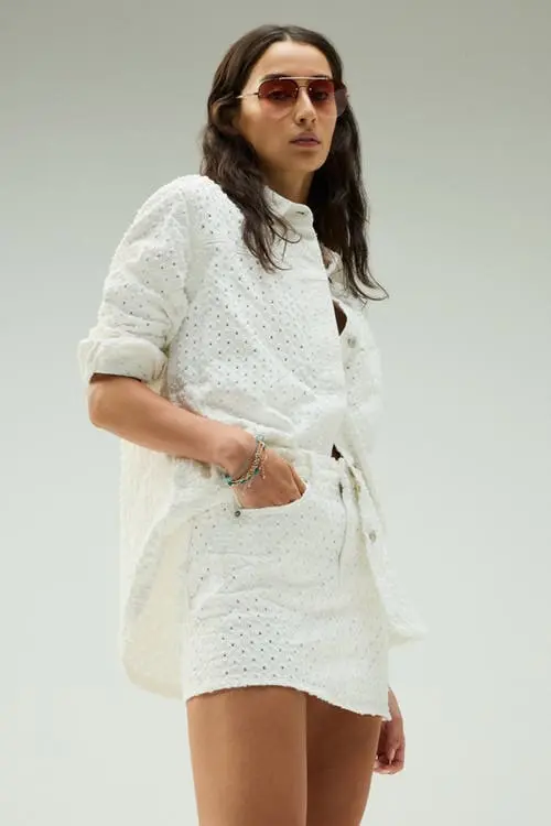 Hudson Jeans Viper Mini Skirt