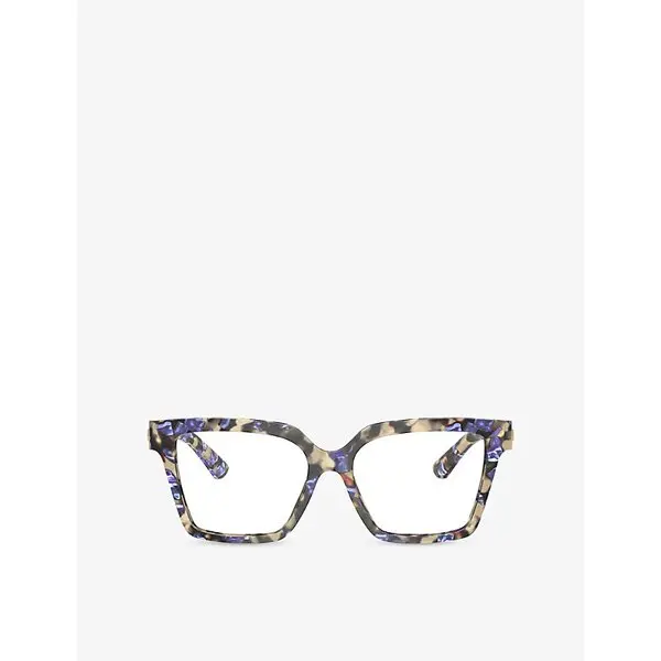 Dolce & Gabbana Dg3395 Square Acetate Optical Glasses - Multi-coloured